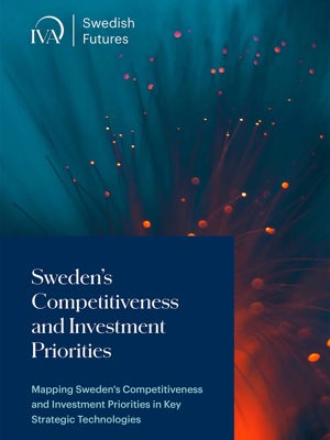 Report: Sweden's position in 48 strategically important technologies