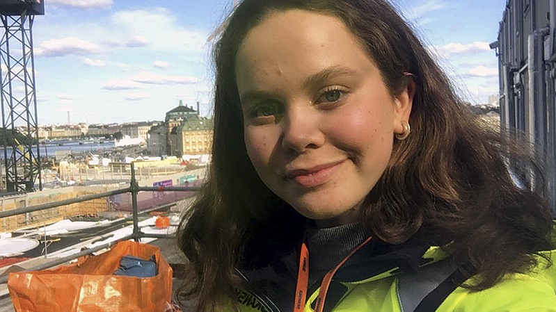 Amanda valde byggbranschen